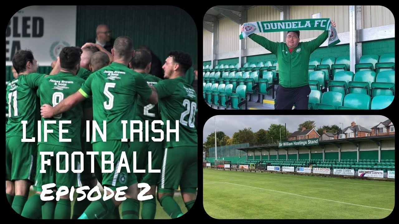 LIFE IN IRISH LEAGUE FOOTBALL EPISODE 2: Away Day, East Belfast Derby, Dundela FC vs H&W Welders ...