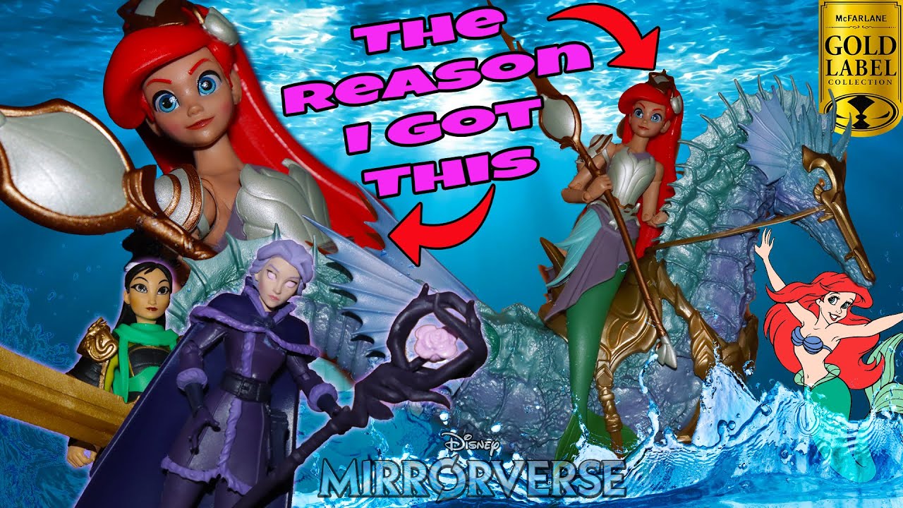 New McFarlane Disney Mirrorverse Action Figure 3pk Review - Mulan ...