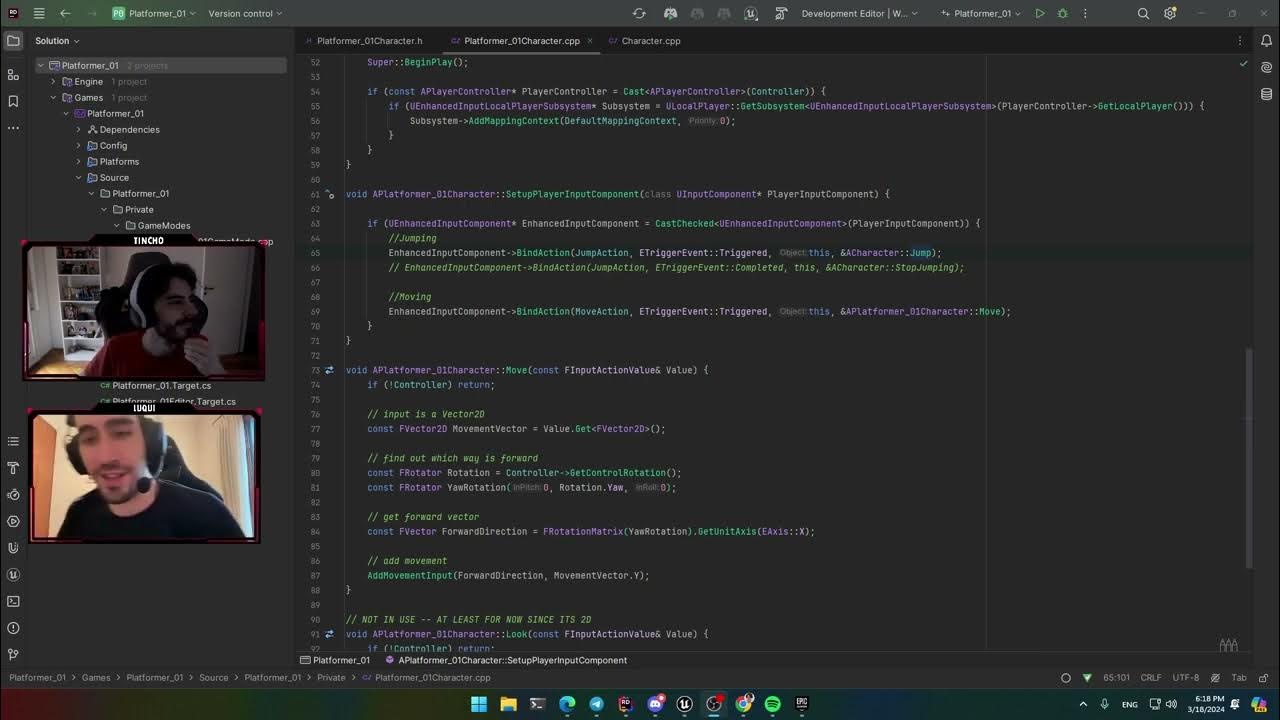 Live Coding: Hagamos un juego en Unreal Engine - Parte 2 - YouTube