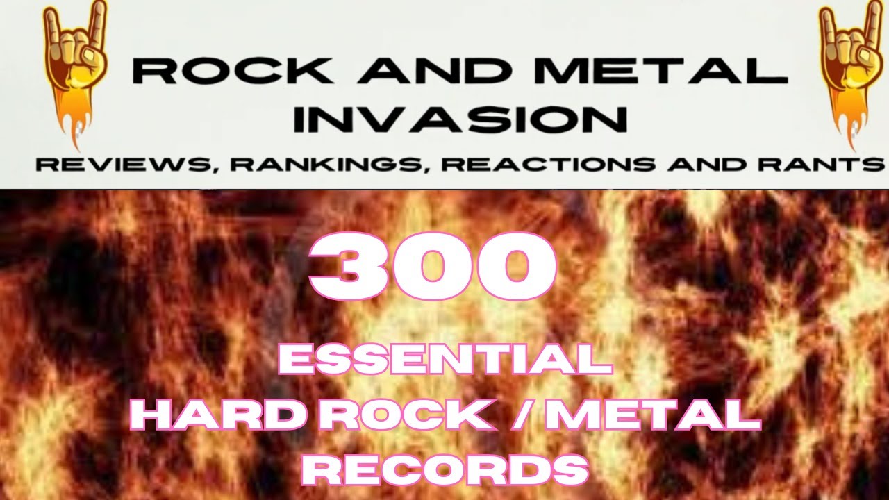 300 Essential Hard Rock Heavy Metal Records - YouTube
