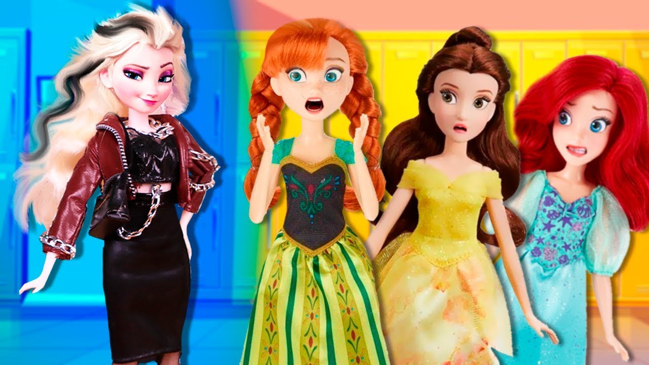 ELSA Se Hace Un Cambio de Look y Se Convierte En Chica ROCKERA 🎸 ...