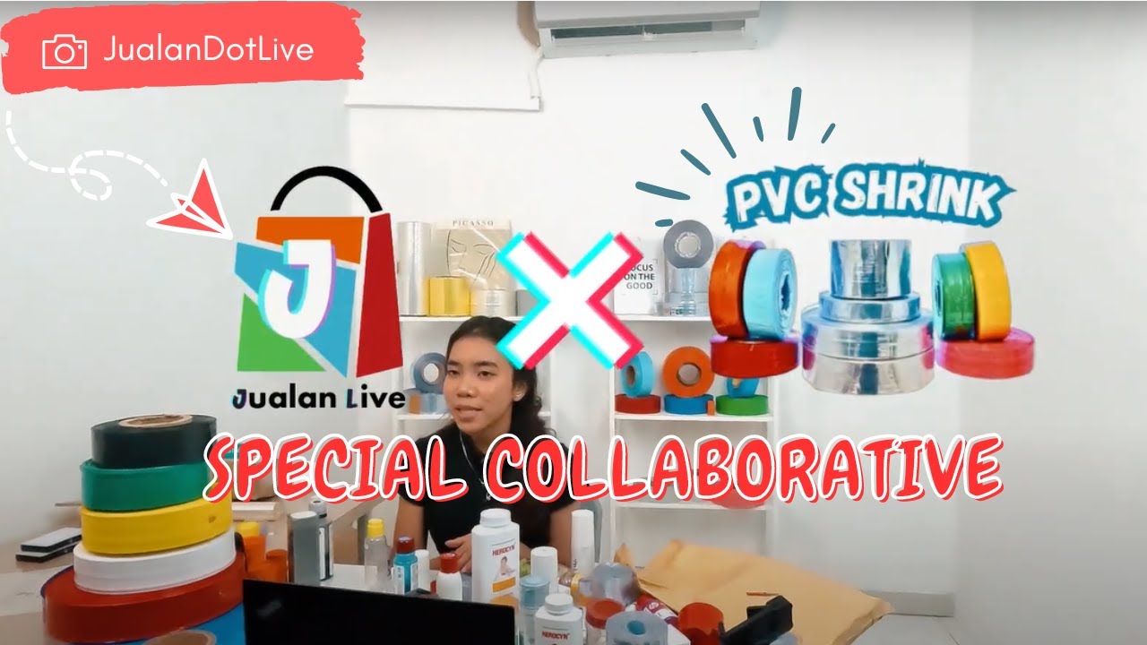 JUALANDOTLIVE X PVC SHRINK PACKAGING - HOST LIVE SHORT TEASER - YouTube
