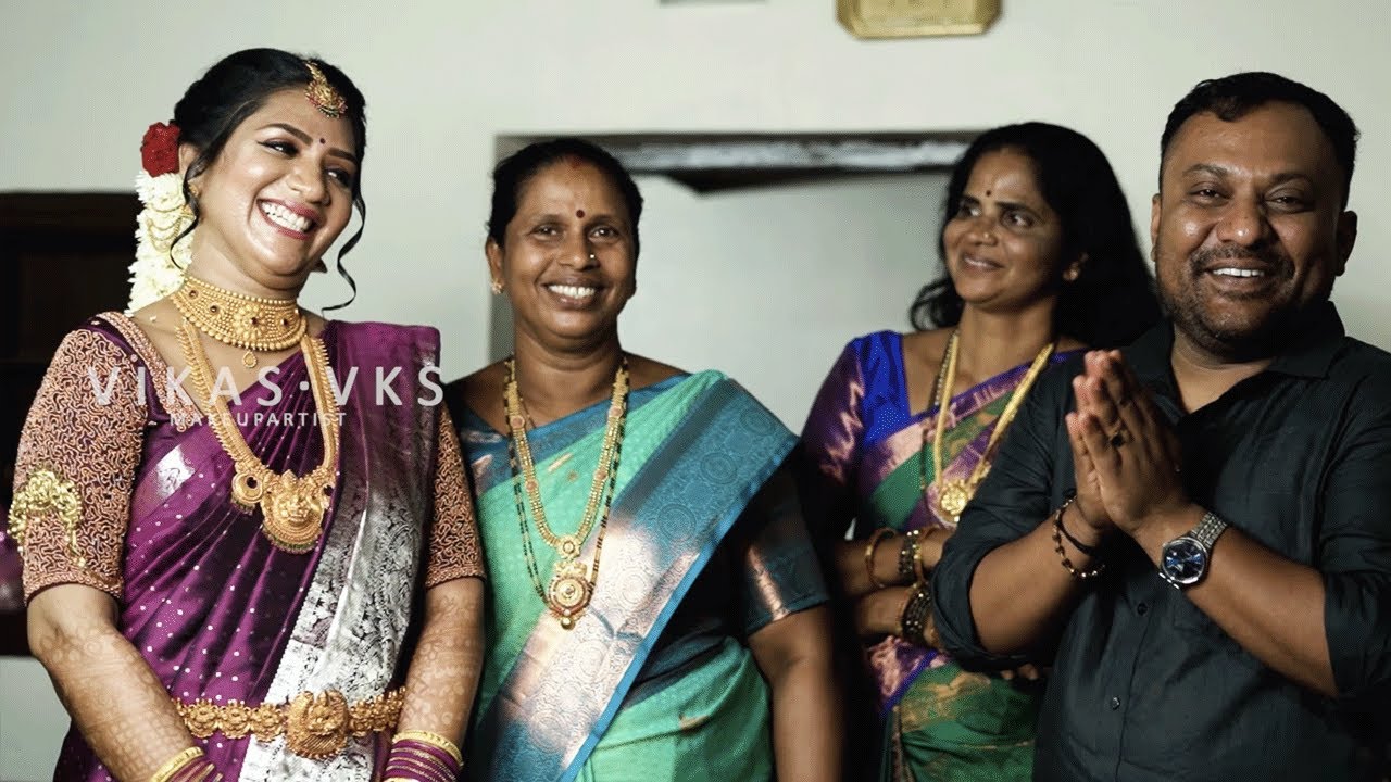 Kannada bridal makeup Tulu wedding I Udupi Mangalore bridal makeup I ...