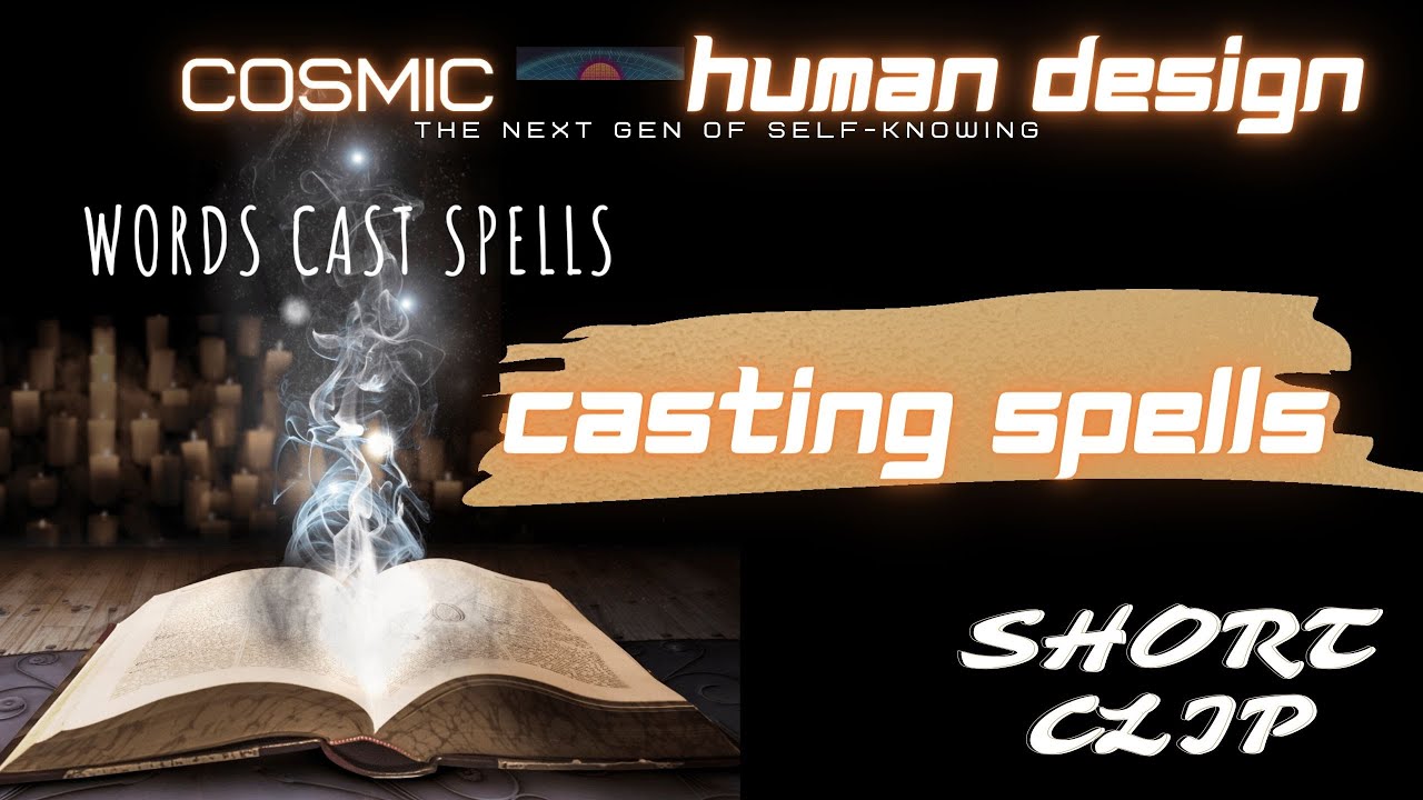 SHORT CLIP: WE CAST SPELLS WITH EVERY WORD - YouTube