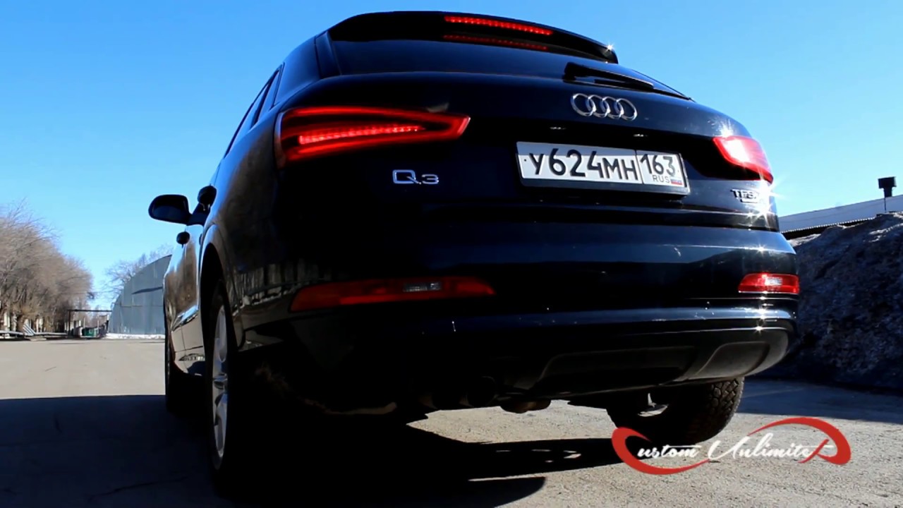 Custom Unlimited. Audi Q3 2.0TFSI custom exhaust on Borla muffler ...