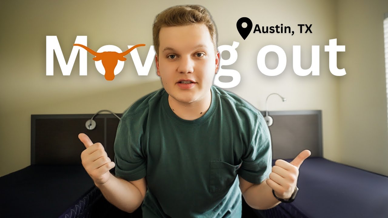 College Apartment Move-out VLOG — UT Austin - YouTube