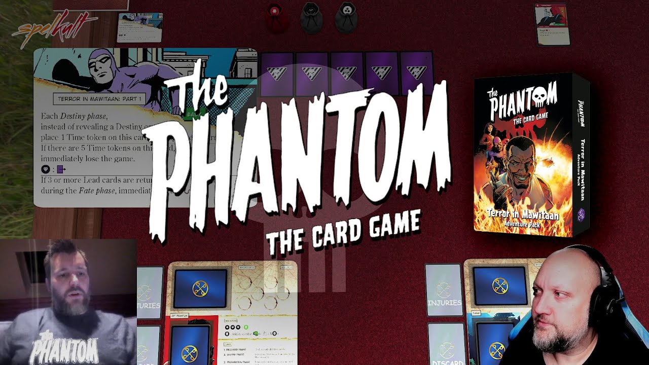 The Phantom: The Card Game - Intervju och gameplay - YouTube