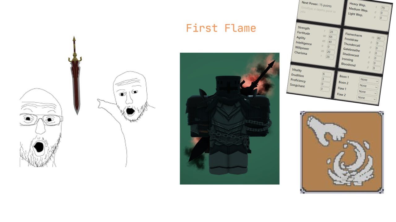 Deepwoken "First Flame" build - YouTube