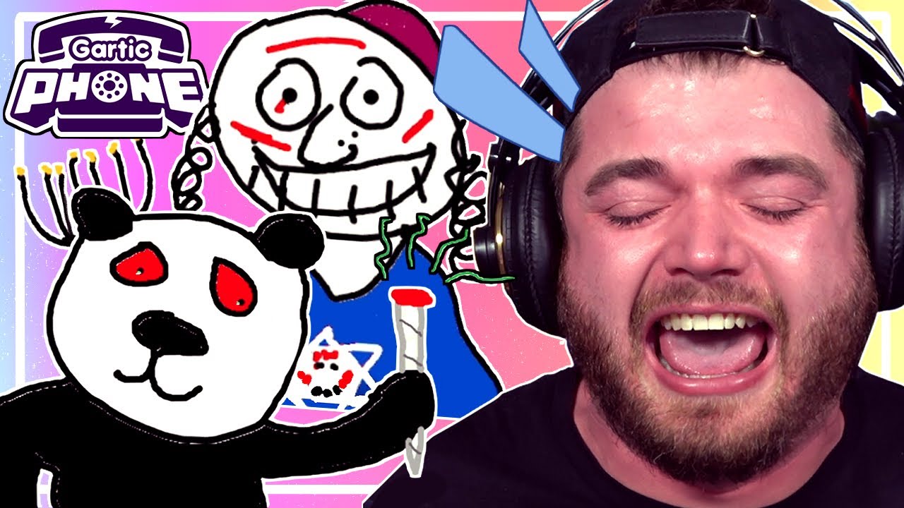 Gartic Phone moments that turn “adults” into cackling children - YouTube
