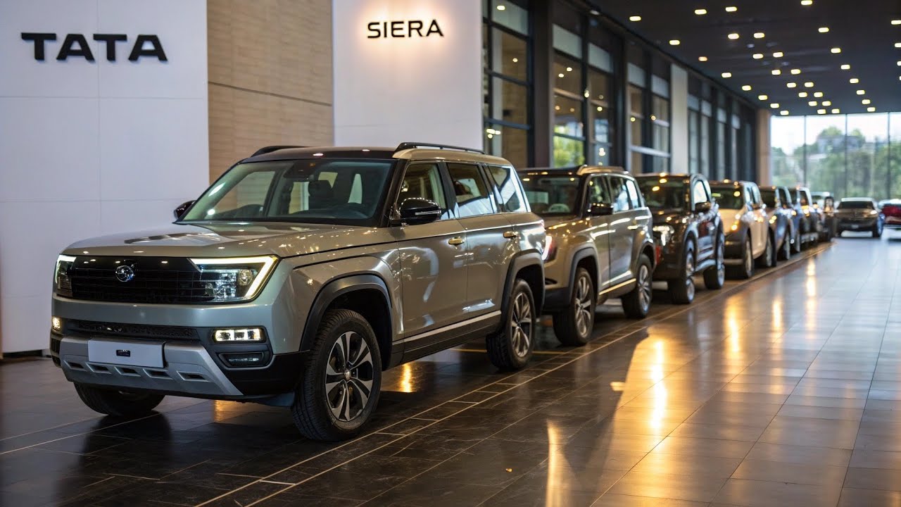 New New 2025 Tata Sierra 4x4 SUV fanilly launch - YouTube