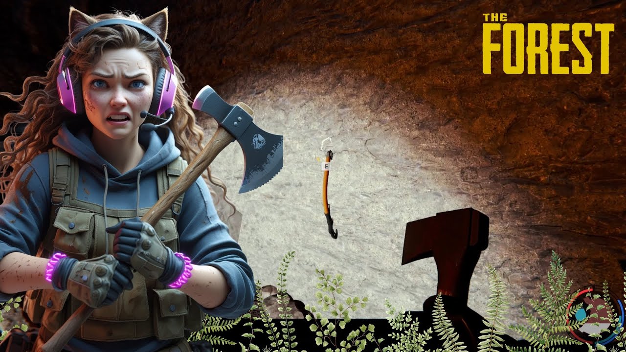 The Forest Ep.6 Climbing Axe Found in Ledge Cave! (Cave 9 Exploration ...