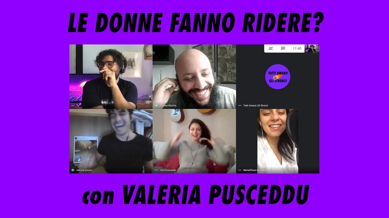 LE DONNE FANNO RIDERE? con Valeria Pusceddu - YouTube