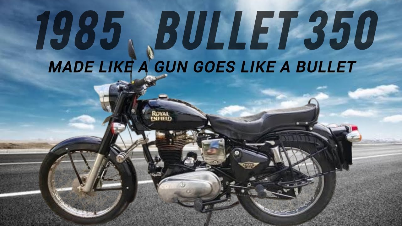 1985 Bullet 350 review in Telugu||Royal Enfield||Vintage bike||Standard ...
