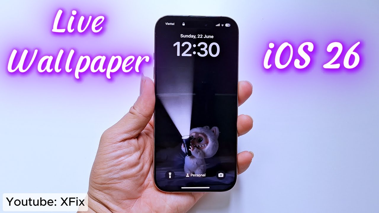 How To Set Live Wallpaper On iPhone iOS 18, iOS 26 - YouTube