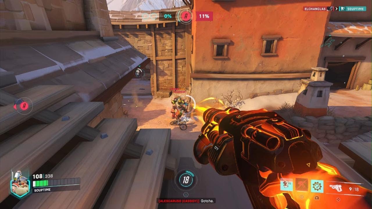 Overwatch Scary Moment - YouTube
