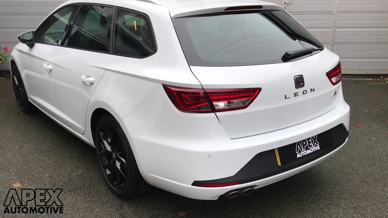2016 SEAT Leon FR Technology Sport Tourer DSG Nevada White - Exterior ...