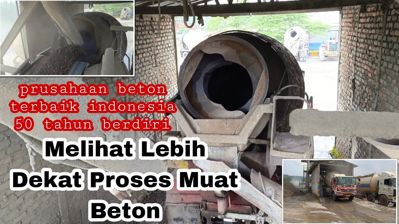 TERNYATA BEGINI CARA LOADING BETON / DRY MIX KE TRUK MOLEN part2 - YouTube