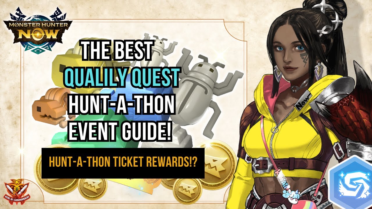 The BEST Guide for the Qualily Hunt-A-Thon Quest Event! l Monster Hunter Now - YouTube