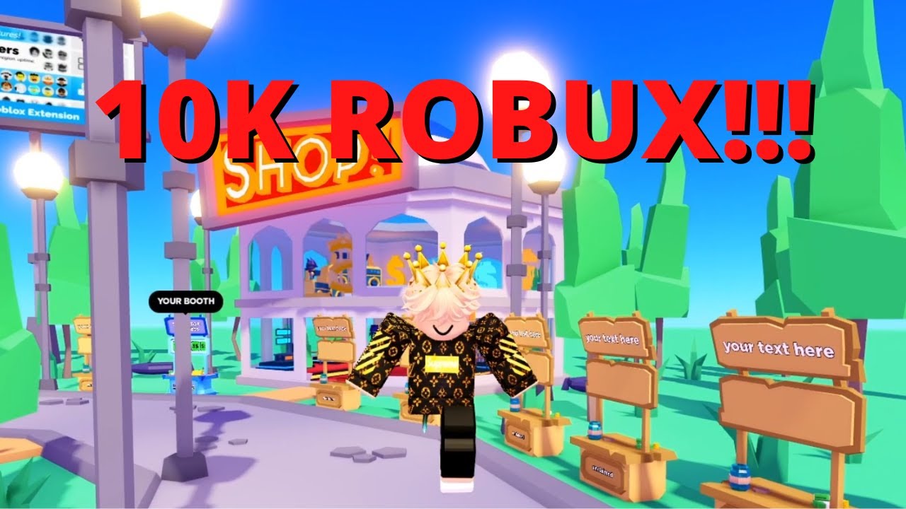 HOW TO GET 10K ROBUX! - YouTube