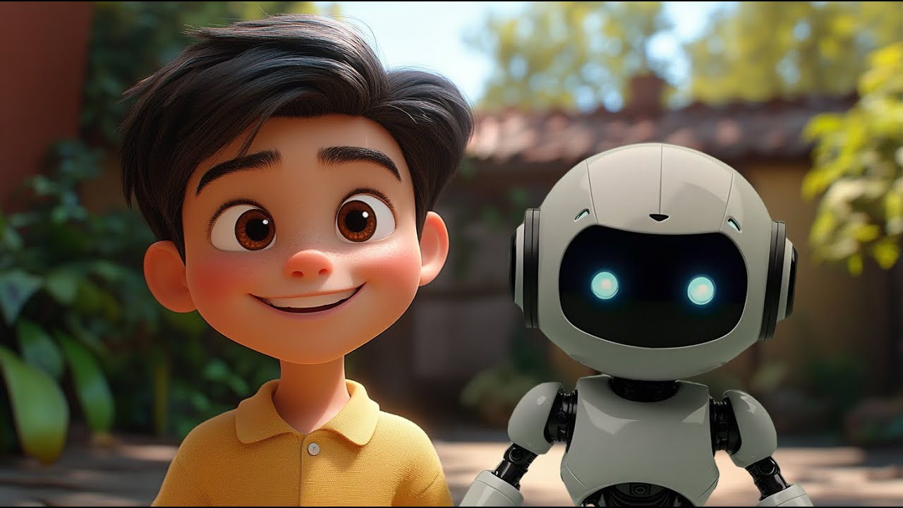 Shoxjahon va Robot multseriali. 2-qism. #multfilm #ai #aianimation # ...