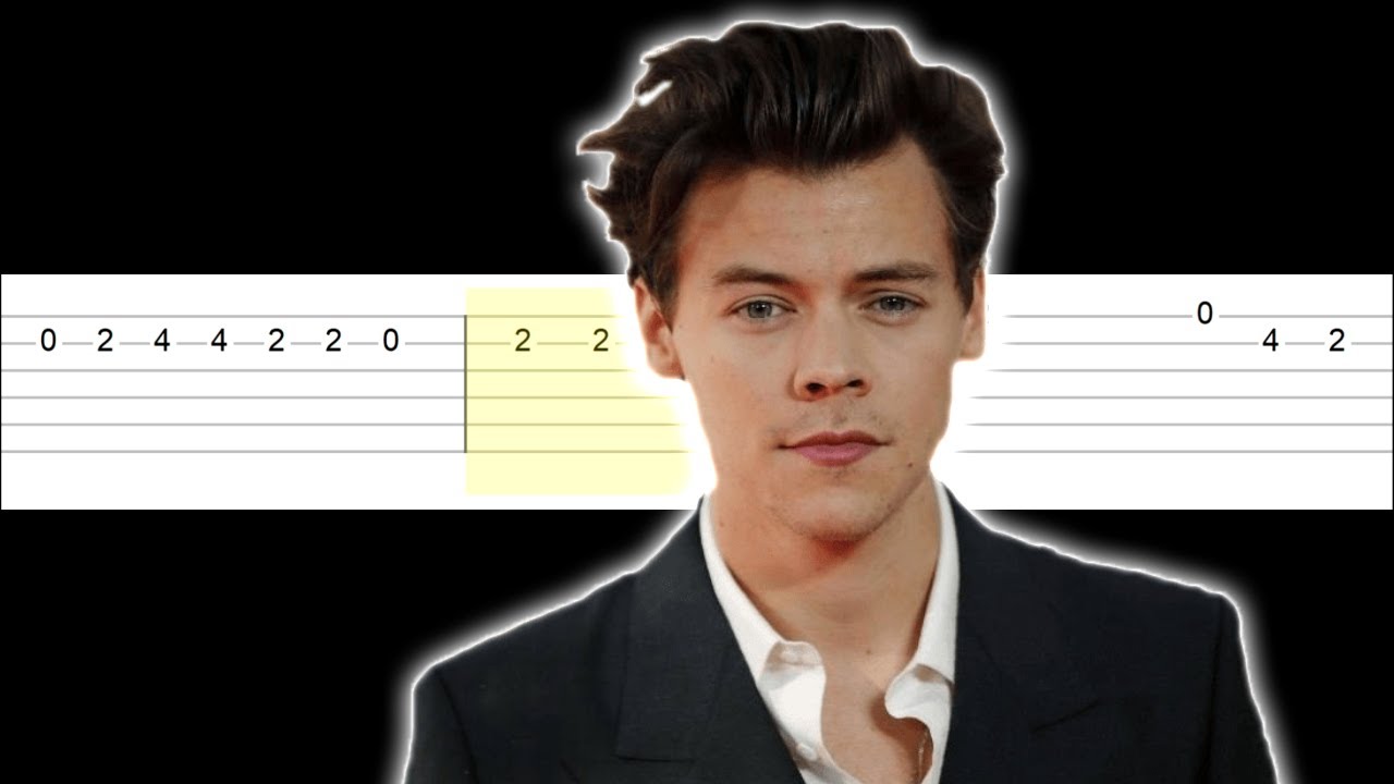 Harry Styles - Falling (Easy SLOW Guitar Tabs Tutorial) - YouTube
