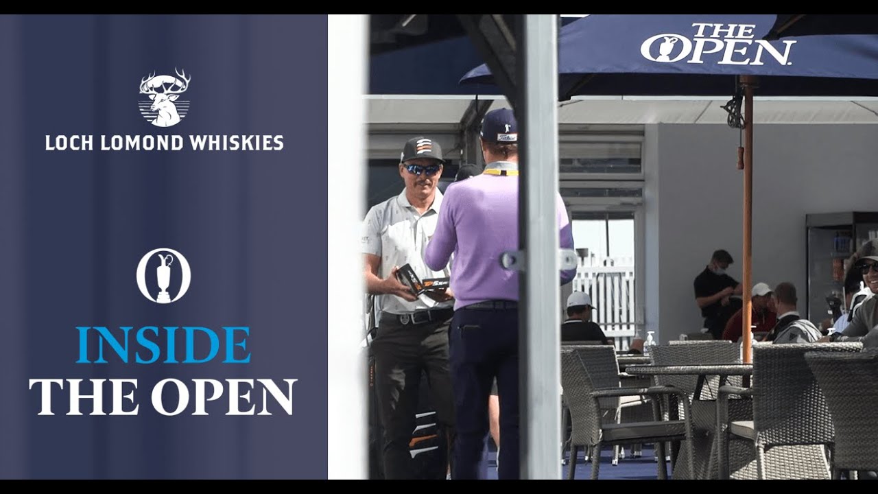 Justin Thomas delivers a special package! | Inside The Open - YouTube