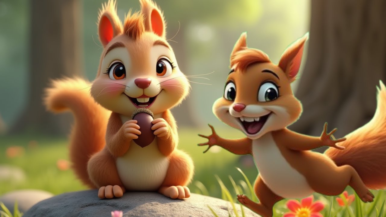 Fun Squirrel Song for Kids | Jump, Run, and Play with the Squirrel ...