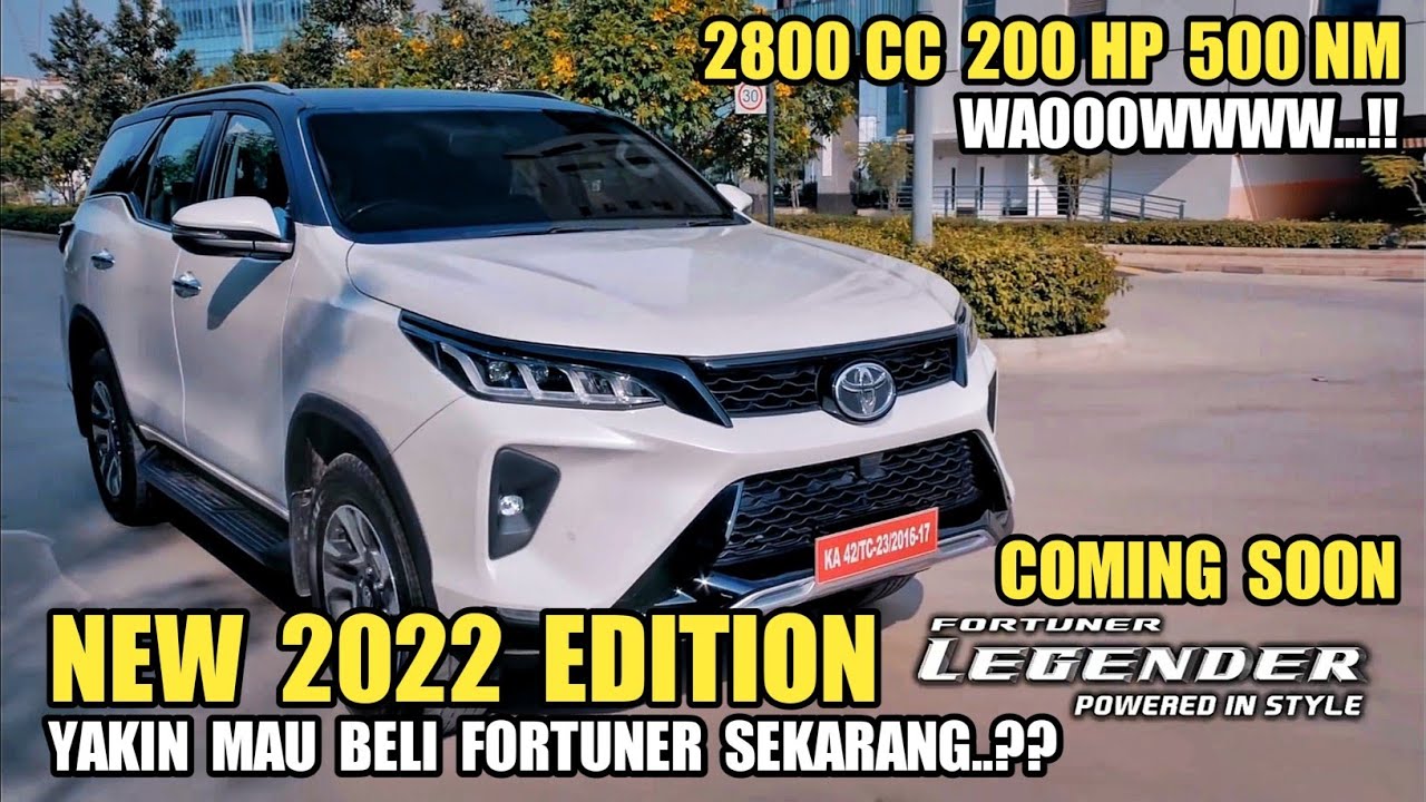 New Fortuner Legender 2.8 2022 | Lebih Buas Dari Ford Everest #fortuner ...