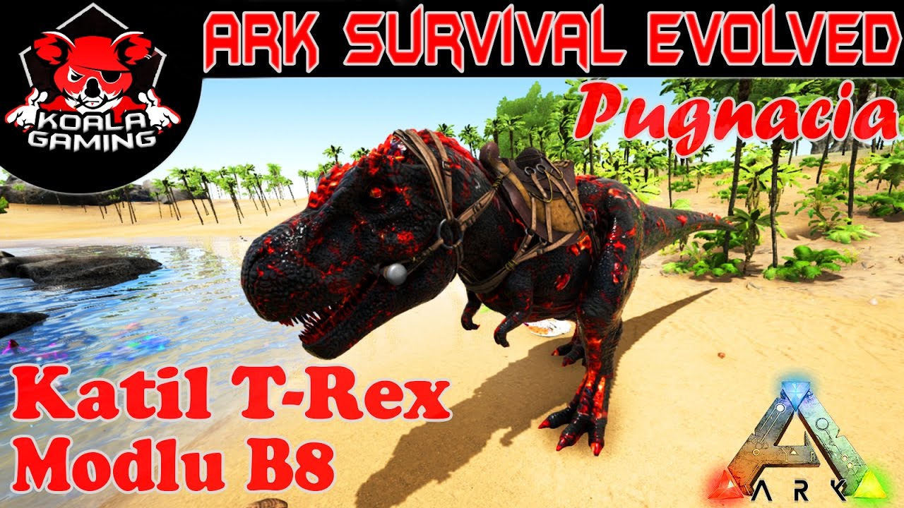 Conflagrant Rex-Ancient Rex-Megalosaurus-Ark Pugnacia Mod-Ark Modlu ...
