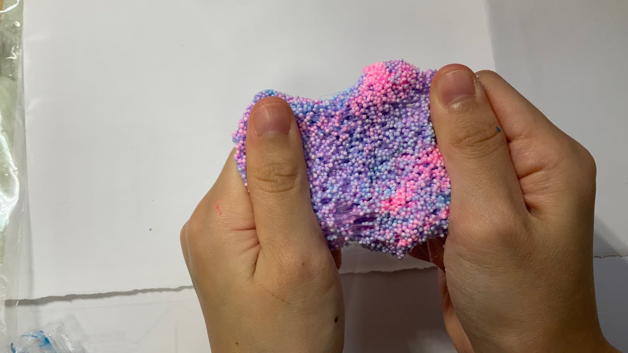 Super crunchy slime ASMR(must watch) - YouTube
