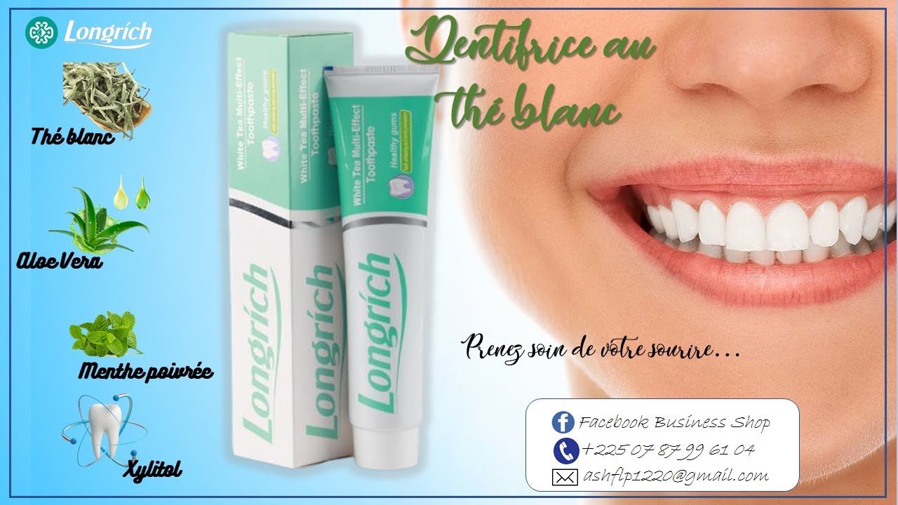 PRÉSENTATION DE LA PÂTE DENTIFRICE DE LONGRICH - YouTube