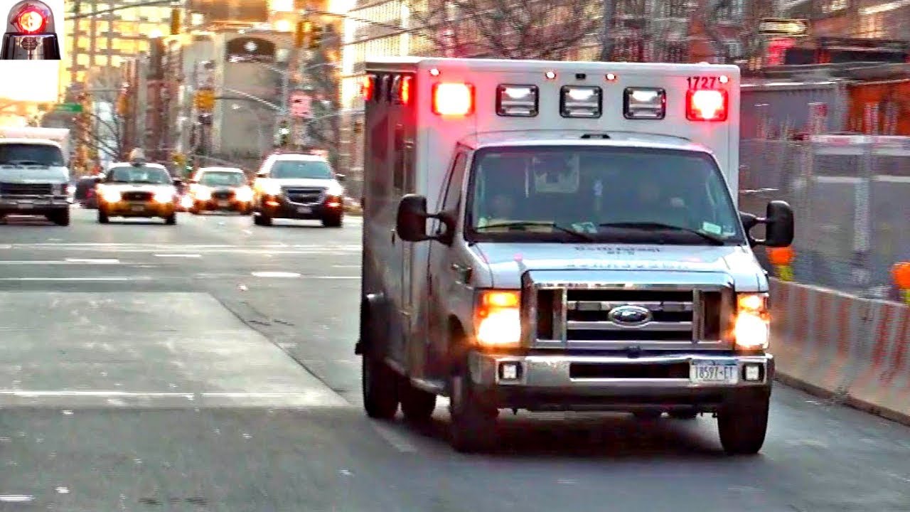 Compilation of Ambulances Responding New York - Great Carson Sirens ...