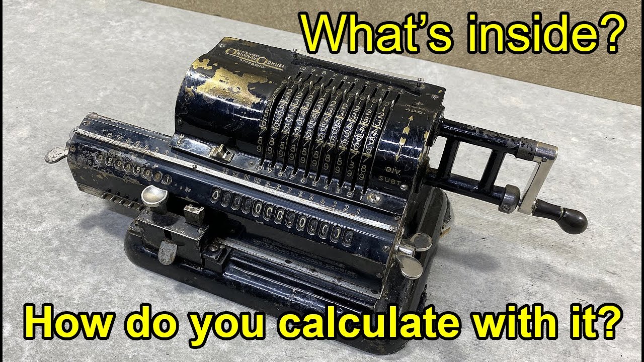 Odhner Arithmometer (Calculator): The Machine That Changed Calculations ...