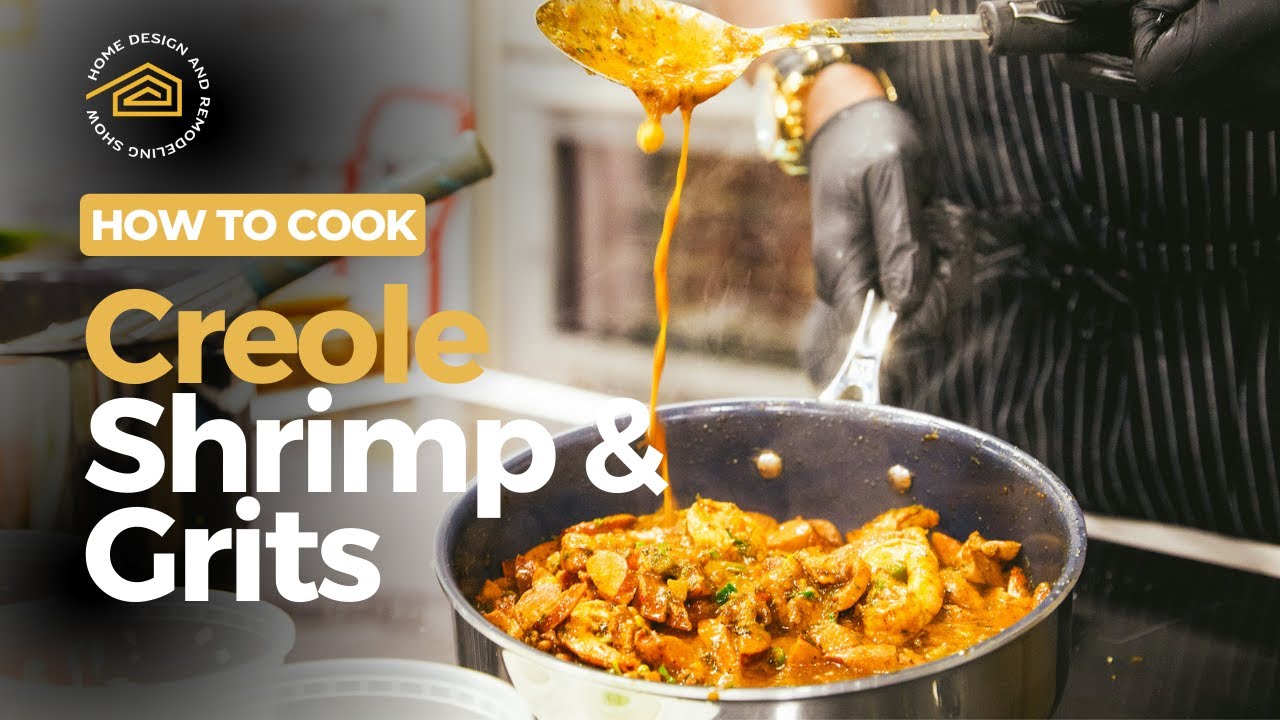Live Creole Cooking with Chef Irie: The BEST Shrimp and Grits Recipe ...