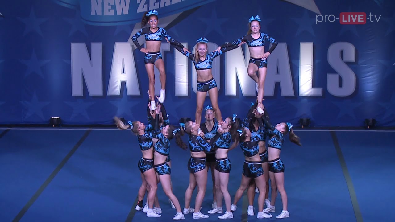 Velocity Senior 4+ (Day 1) - Zero Gravity Cheerleading - 2018 NZCU ...