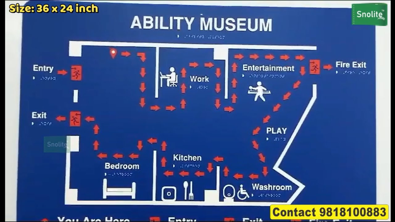 TACTILE MAPPING FOR VISUALLY IMPAIRED CHILDREN - YouTube