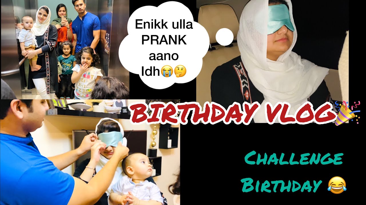 BIRTHDAY VLOG | PART-1|Pinky’s Birthday | idh oru prank aano🤔🤣| - YouTube