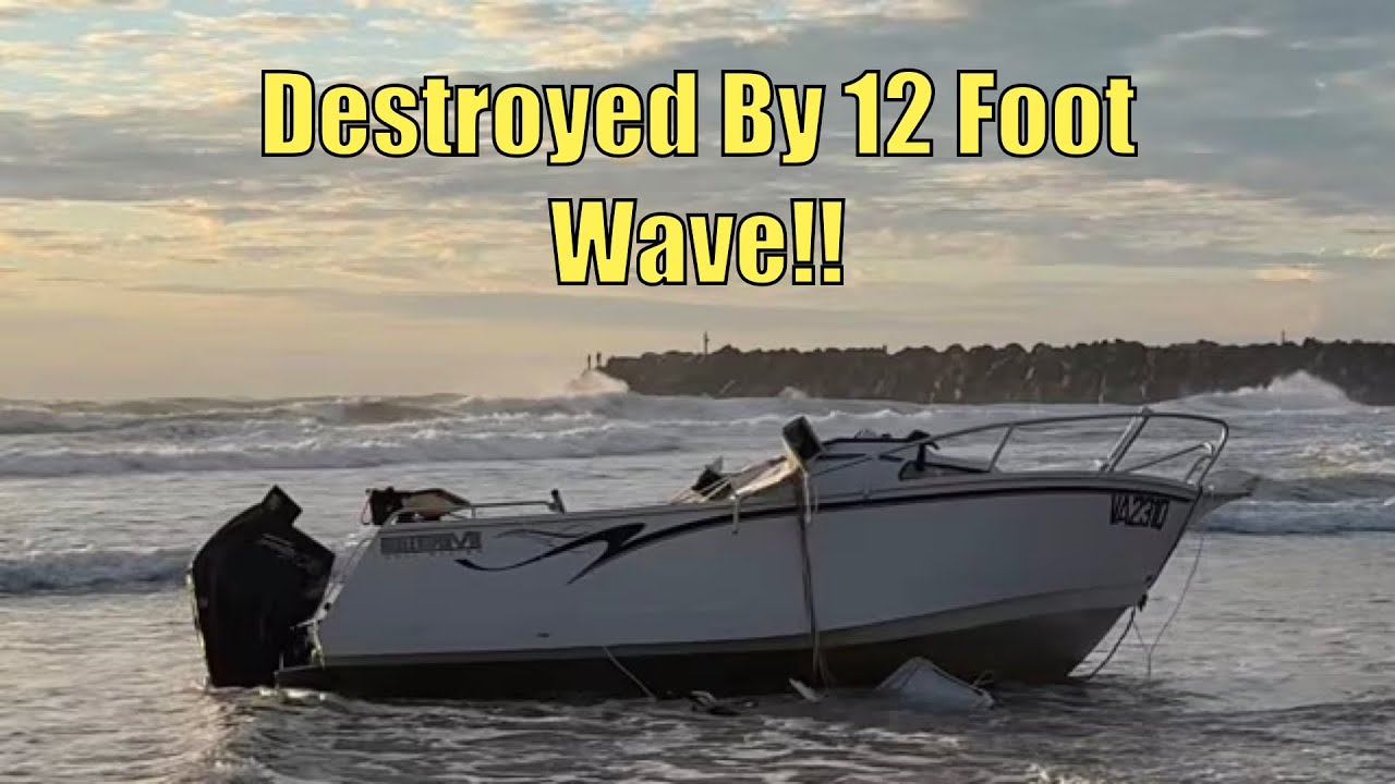 Boat vs Massive Wave | Boating News of the Week | Broncos Guru - YouTube