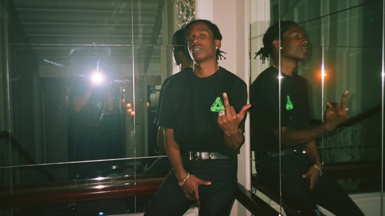 asap rocky's verse on chewing gum (for an hour straight) - YouTube