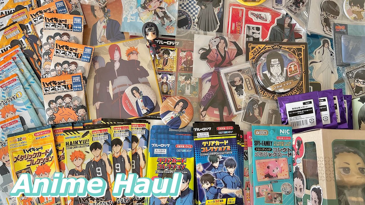 Anime Haul 📦 || Figures, Acrylic Stands, Blind Bags, + More - YouTube