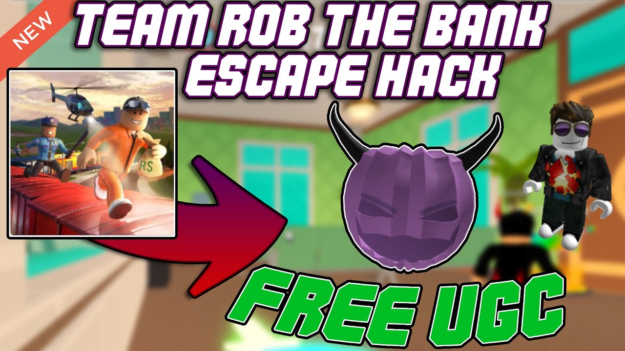[FREE UGC] Team Rob The Bank Escape OP Script (2023) PASTEBIN - YouTube