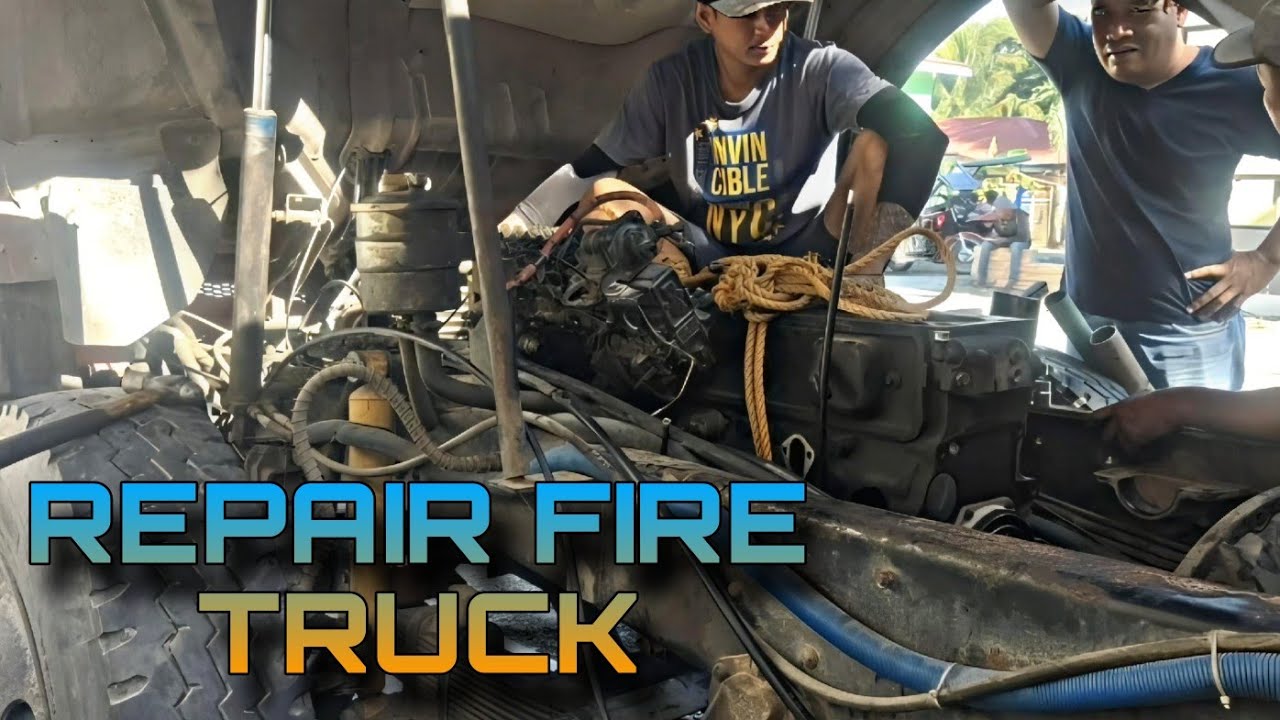 FIRE TRUCK REPAIR PART 2 - YouTube