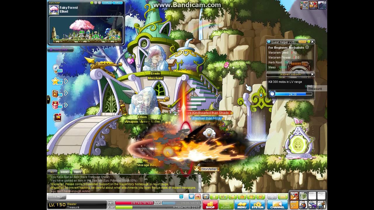 Maplestory Blaster Combo Tutorial - YouTube