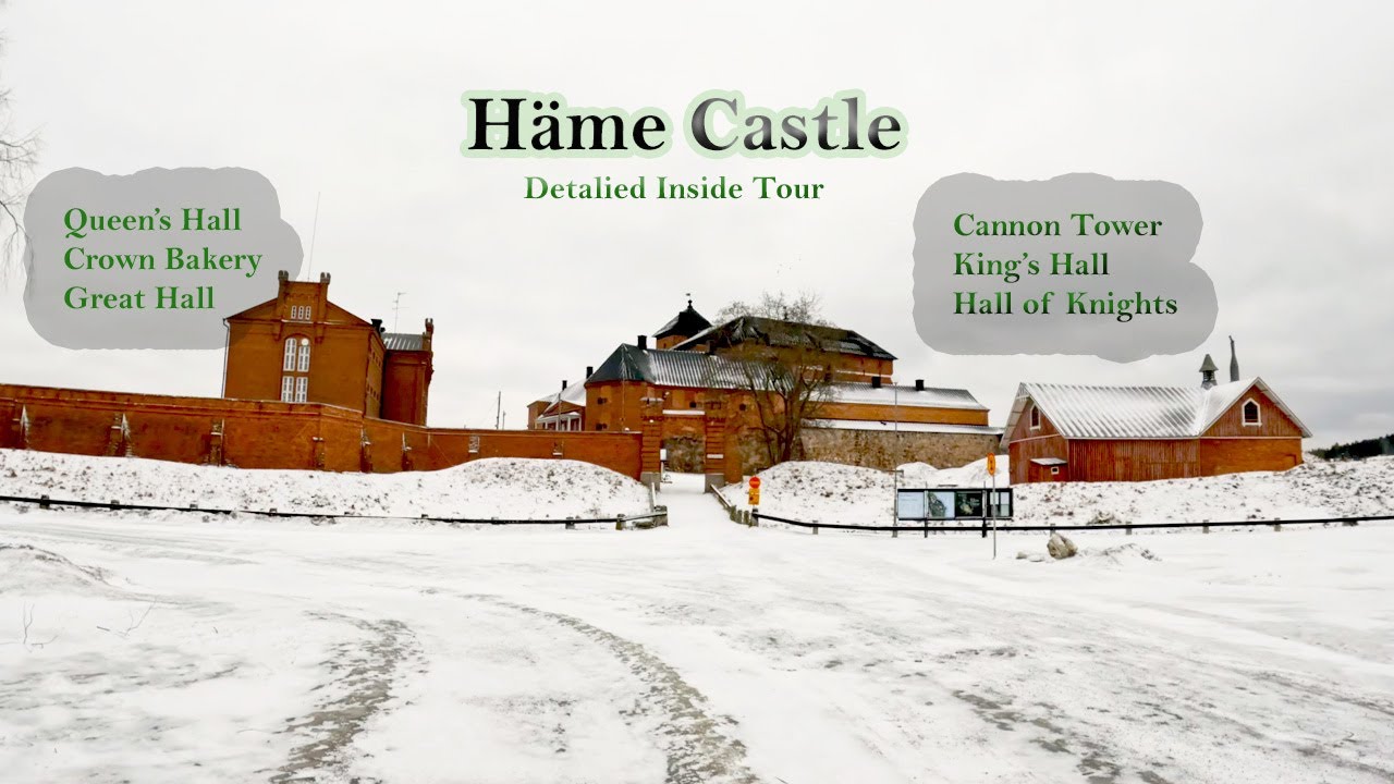 Inside tour of Häme Castle | Hämeenlinna | A tale of Russian - Swedish ...