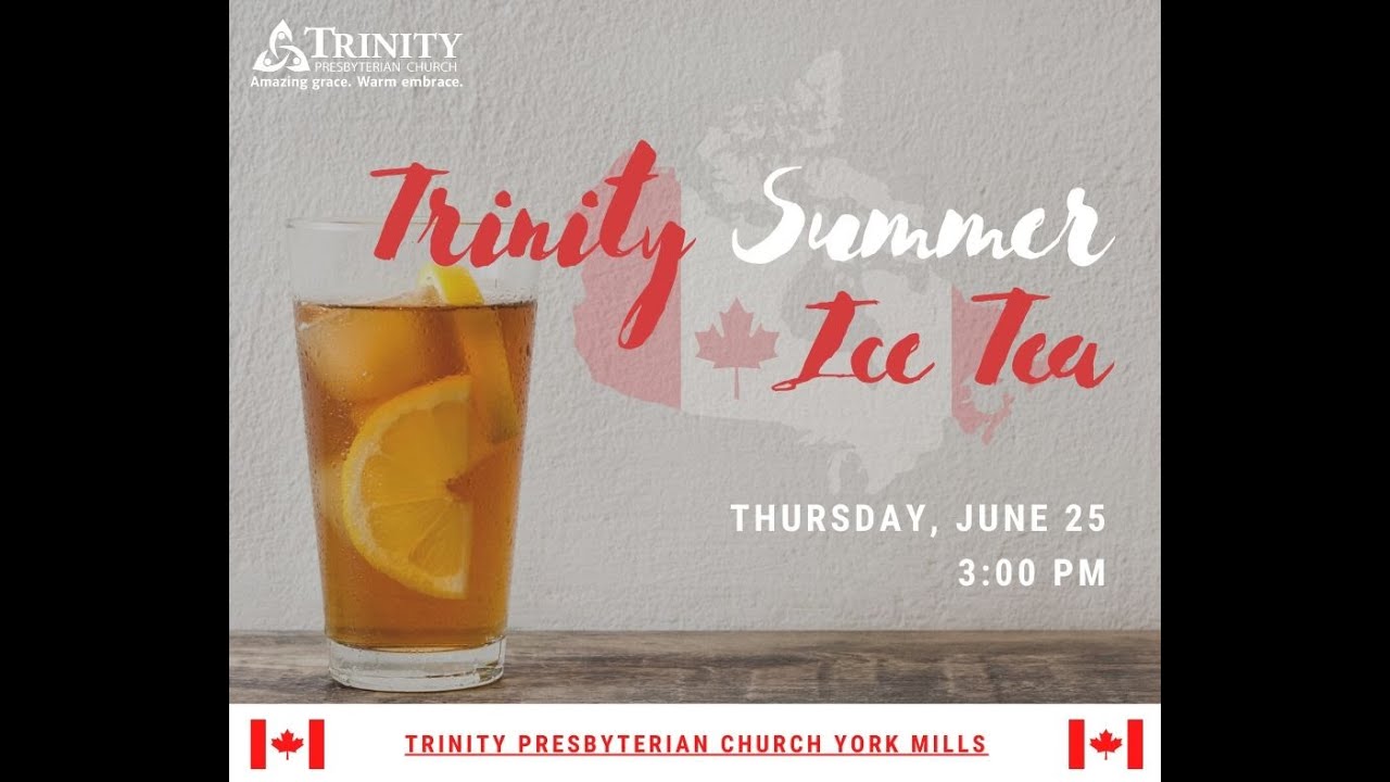 Trinity Summer Tea 2020 - YouTube