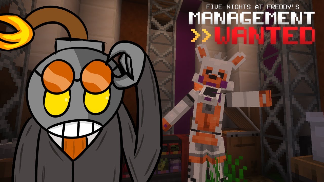 insane FNAF minecraft mod (FNAF Management Wanted) - YouTube