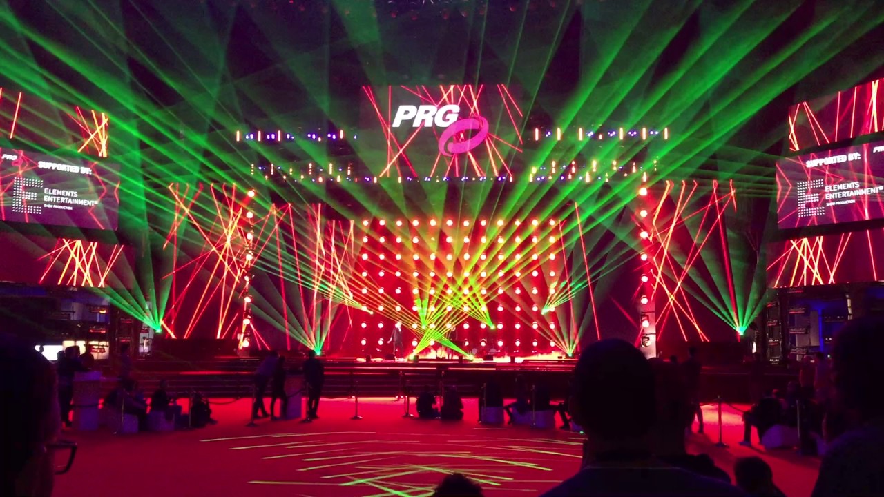 PRG Demo show @ ProLight & Sound Frankfurt 2017 - YouTube