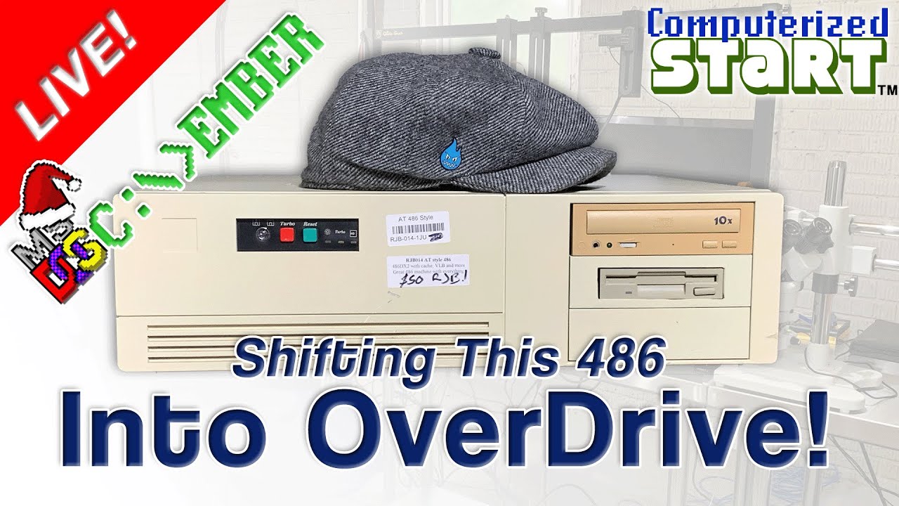 The Sleeper 486 System: Let's Shift It Into OverDrive for #DOScember ...