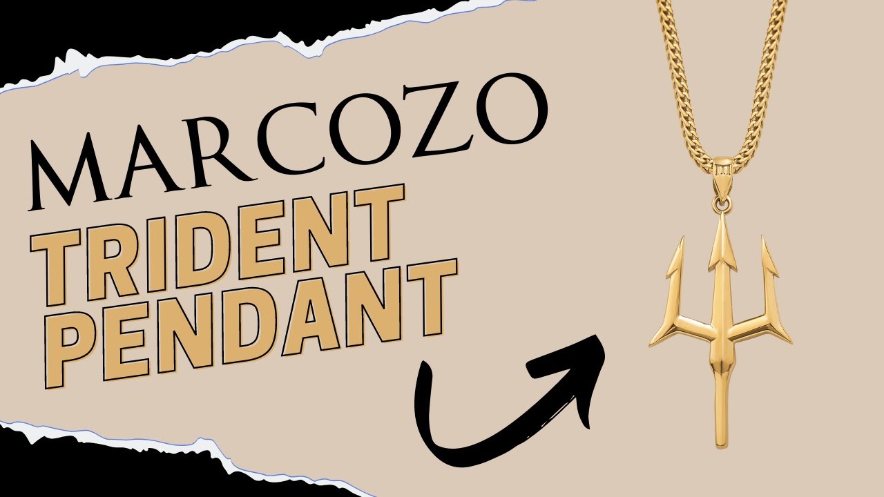 Unboxing the Ultimate Statement Piece: Marcozo Trident Necklace - YouTube