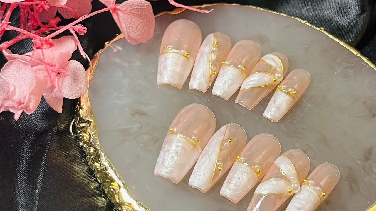 How we make our nails - the only nails, handmade press-on nails - YouTube